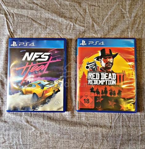 NFS Heat & Red Dead Redemption 2 RDR2 PS5 PS4 Game - Games & Consoles ...