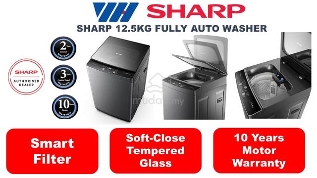 Sharp Fully Auto Washing Machine 12.5KG - Home Appliances & Kitchen for ...