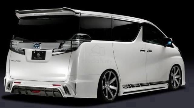 Vellfire Alphard Anh30 Silk Blaze Spoiler Bodykit - Car Accessories ...