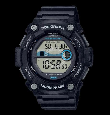 Watch - Casio Moon Tide Graph WS1300-1 -ORIGINAL - Watches & Fashion ...