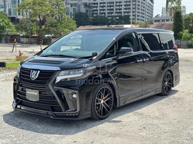 2022 Toyota ALPHARD 2.5 SC (A) BLACK, ROWEN KIT - Cars for sale in Old ...
