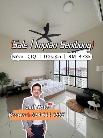Apartment for Sale, 4 Bedroom, 1143 sq.ft, Impian Senibong Apartment ...