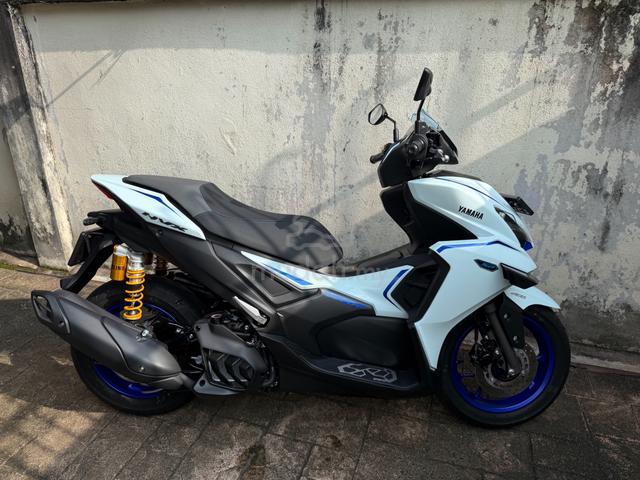 2025 Yamaha NVX SP Cyber Blu Pre-Reg AS NEW Ohlins - Motorcycles for ...