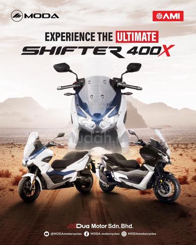 MODA SHIFTER 400X shifter400x adventure 368G 350 - Motorcycles for sale ...