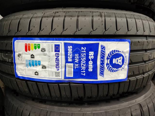 215/50/17 Sunwide RS-ONE Tyre 2025 Tayar - Car Accessories & Parts for ...