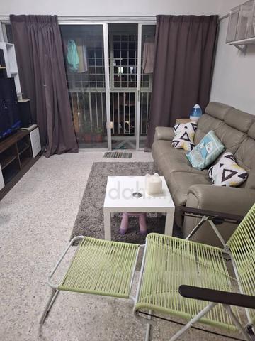 Apartment for Sale, 3 Bedroom, 860 sq.ft, Taman Miharja Apartment (LRT ...