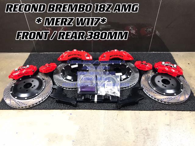 RECOND Brembo 18z caliper kit full SET W176 C117 - Car Accessories ...