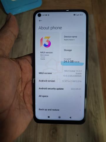 Redmi Note 9 original 6+128GB - Mobile Phones & Gadgets for sale in ...