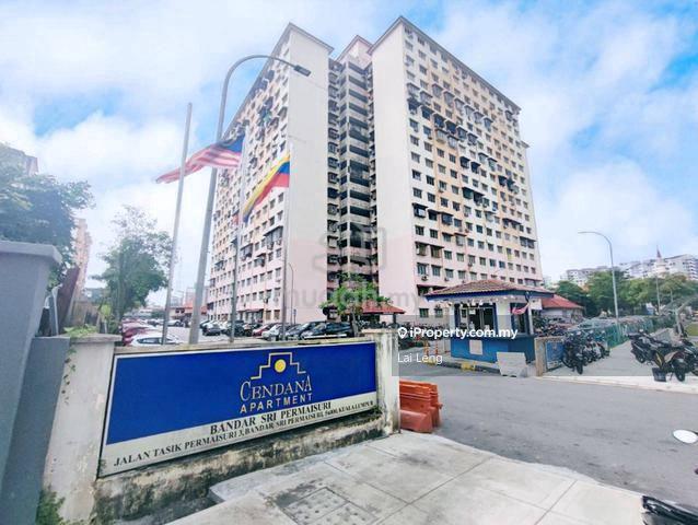 Apartment for Sale, 3 Bedroom, 624 sq.ft, Cendana Apartment, Cheras ...