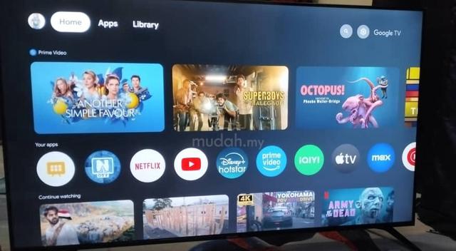 Tv Google Sharp 50 inci - TV/Audio/Video for sale in Kota Bharu, Kelantan