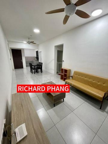 Service Residence for Rent, 3 Bedroom, 1000 sq.ft, Meritus Residensi ...