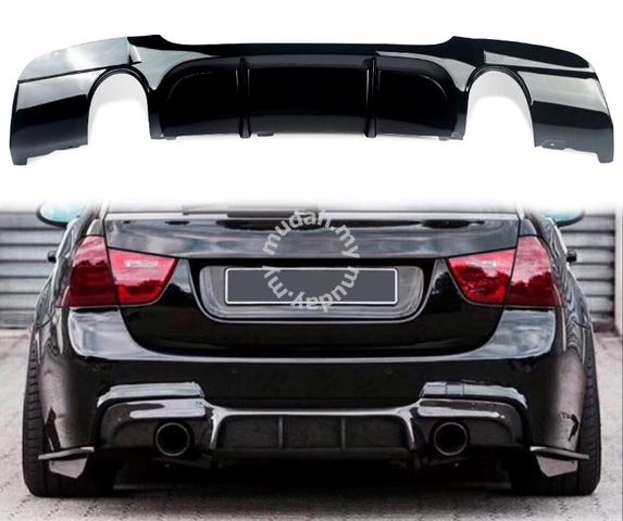 BMW E60 E90 MSport Rear Diffuser Gloss Black - Car Accessories & Parts ...