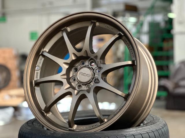NEW 17 AOW CE28 Bronze Rim Ativa Yaris Almera MX5 - Car Accessories ...