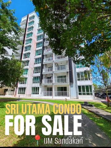 Condominium for Sale, 3 Bedroom, 1131 sq.ft, Sri Utama Condominium ...