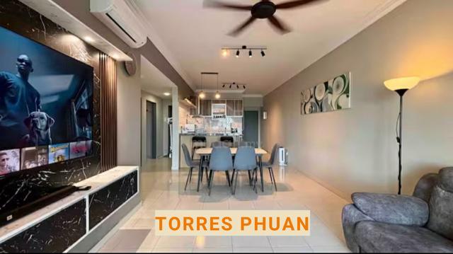 Condominium for Rent, 4 Bedroom, 1300 sq.ft, Mahsuri Square, Bayan Baru ...
