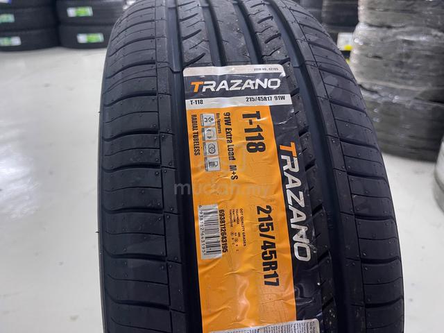 Tayar baru 215 45 17 Trazano T118 2024 newtyre 24 - Car Accessories & Parts for sale in Klang ...