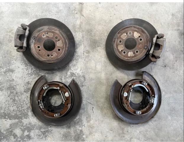Honda odyssey RB1 RB3 rear disc brake 12in - Car Accessories & Parts ...