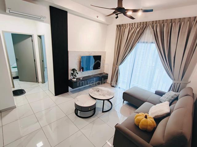 Service Residence for Rent, 3 Bedroom, 1044 sq.ft, Sinaran Residences ...