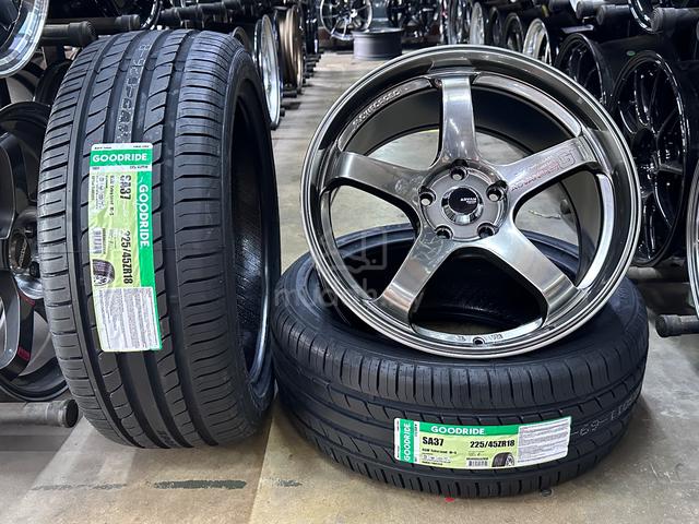 Sport Rim Advan Racing GT Package Combo Tyr 18x8.5 - Car Accessories ...