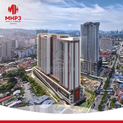 New Condominium for Sale, 2 Bedroom, 650 sq.ft, MH Platinum 3 Residence, Setapak, Kuala Lumpur ...