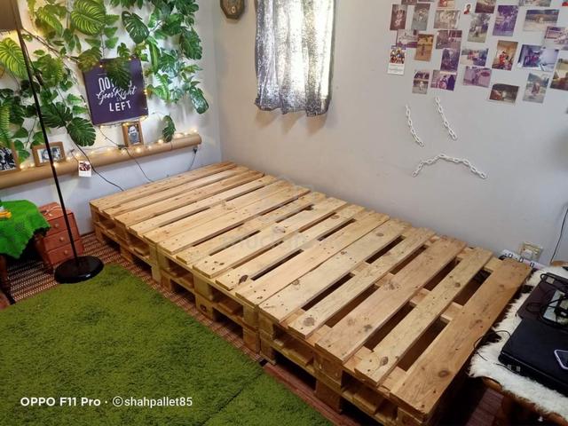 KaYU PALLET SINGLE BED FRAME - Furniture & Decoration for sale in Sentul, Kuala Lumpur