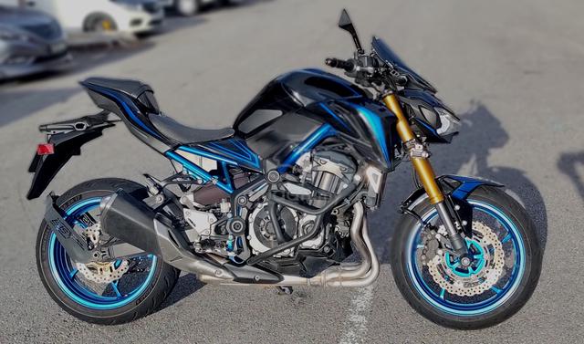 Kawasaki Z900 ABS Blue Raven SE airbrushed z9 - Motorcycles for sale in ...