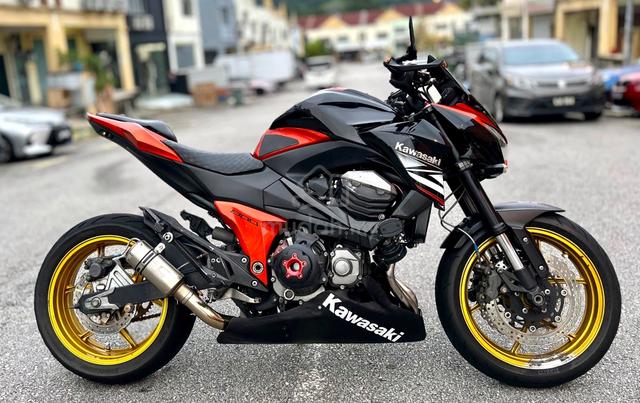 Kawasaki Z800 Orange SE down payment RM1k AEON z8 - Motorcycles for sale in Puncak Jalil, Selangor