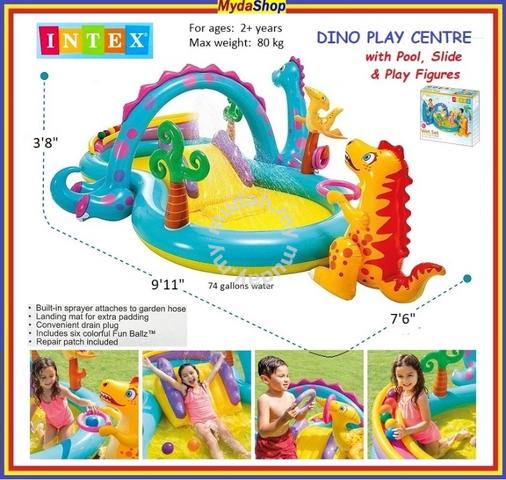 INTEX Pool Dinoland Play Centre. Kolam Permainan - Moms & Kids for sale ...