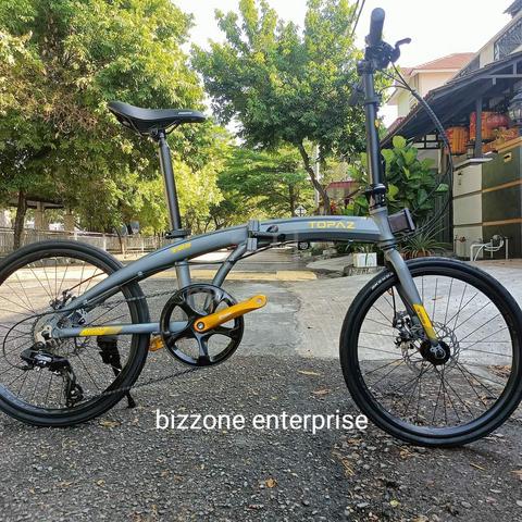 New 20“ Trs topaz 8sp folding bike basikal lipat - Sports & Outdoors ...