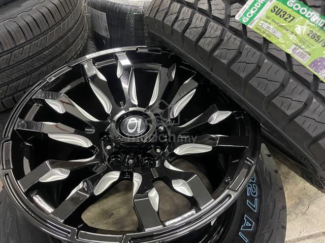 Sport rim baru 18 OASIS siap tayar triton hilux - Car Accessories ...