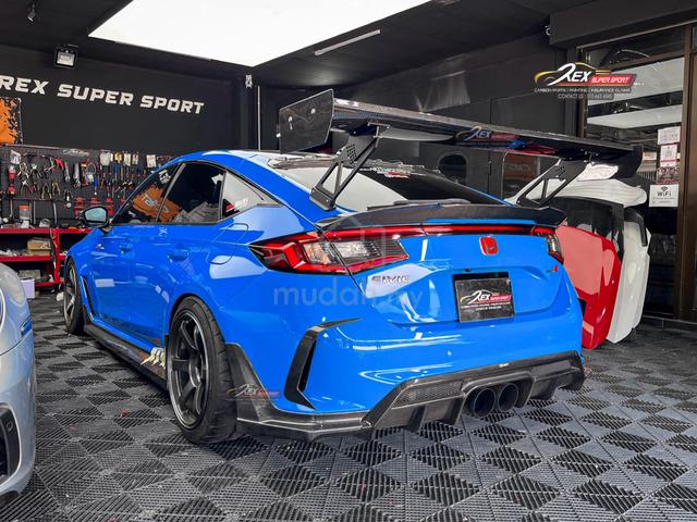 Honda FL5 Type R Civic Rear Spoiler GT Wing Carbon - Car Accessories ...
