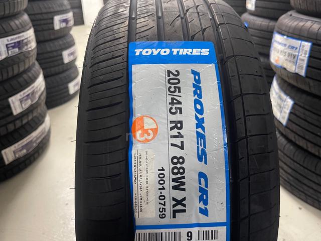 Tayar baru 205 45 17 Toyo proxes cr1 2024 tyres - Car Accessories & Parts for sale in Klang ...
