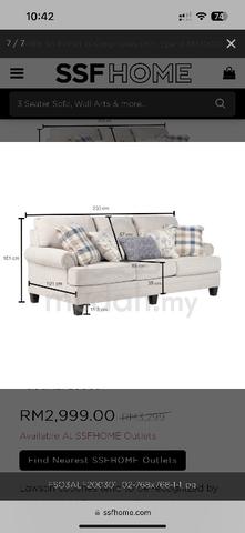 Sofa SSF-3 Seaters - Furniture & Decoration for sale in Sentul, Kuala ...