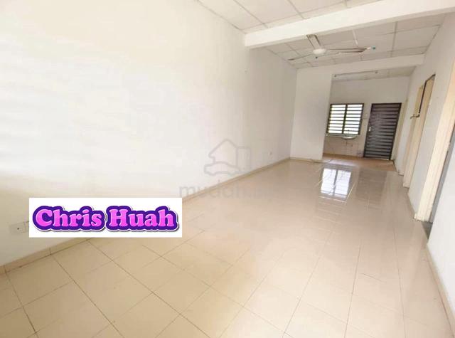 1-storey Terraced House for Sale, 3 Bedroom, 1100 sq.ft, Sungai Jawi ...