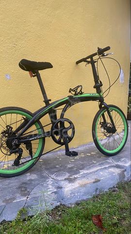 basikal lipat folding bike TRS aluminium frame - Sports & Outdoors for ...