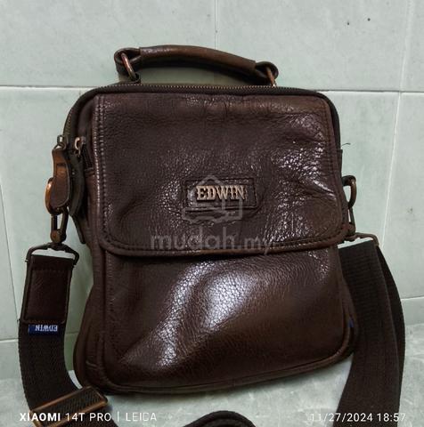 Beg kulit original EDWIN untuk dijual - Bags & Wallets for sale in ...