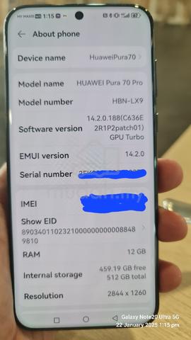Huawei Pura 70 pro with Warranty and Mint conditio - Mobile Phones ...