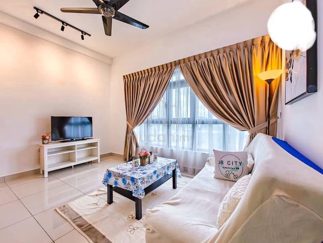 Condominium for Rent, 1 Bedroom, 700 sq.ft, Meridin Medini, Iskandar ...