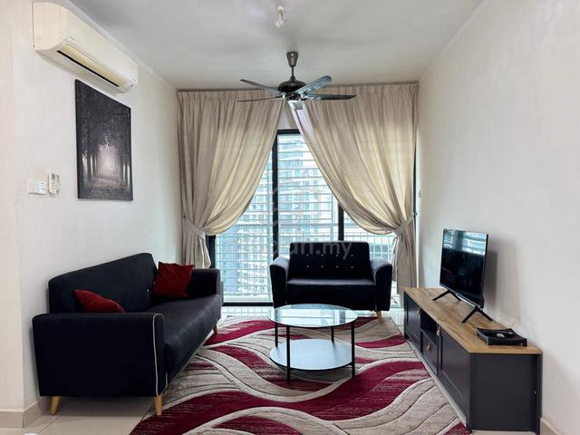 Service Residence for Rent, 3 Bedroom, 940 sq.ft, KL Traders Square ...