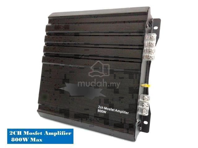 Tkc 2ch class ab amplifier, max power 800 watts - Car Accessories & Parts for sale in Balakong ...