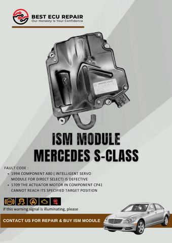 ISM Module Mercedes S-class (Repair) - Car Accessories & Parts for sale ...