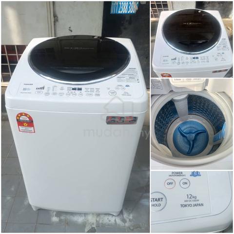 Toshiba washer washing machine mesin basuh 12 k-g - Home Appliances ...