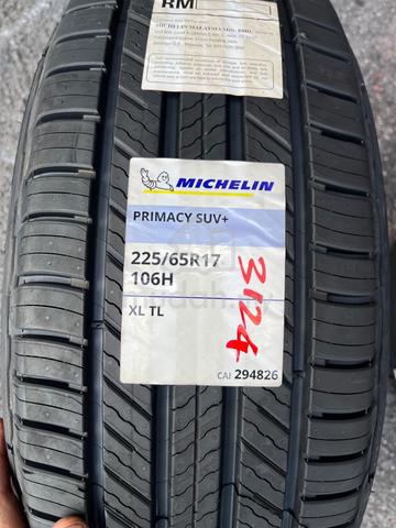 225 65 17 Michelin Primacy SUV+ Tayar Baru - Car Accessories & Parts for sale in Klang, Selangor