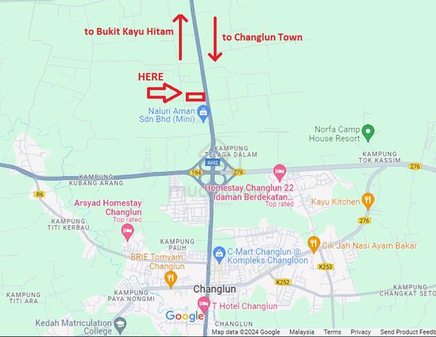 Mixed Development Land for Rent, 6 Acre(s), Changlun, Kedah | Mudah.my