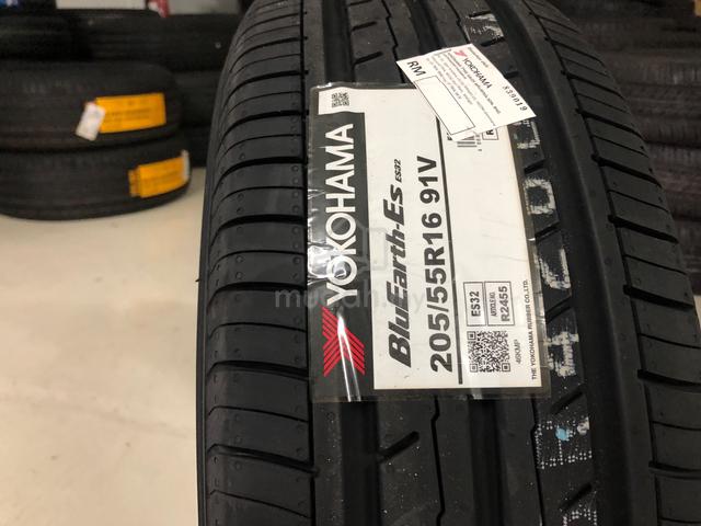 Tayar Baru 205 55 16 Yokohama Bluearth es32 Japan - Car Accessories ...