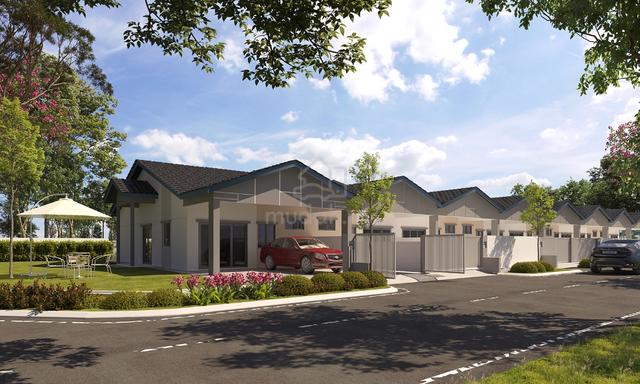 New 1-storey Terraced House for Sale, 3 Bedroom, 1650 sq.ft, Sitiawan ...