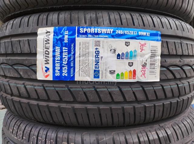 245 45 17 TAYAR WIDEWAY Tyre New 2024 - Car Accessories & Parts for ...