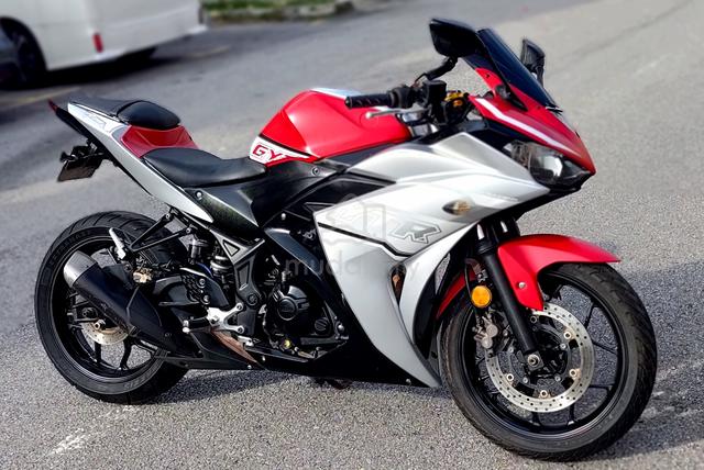 Yamaha YZF R25 Red Silver GYTR v1 - Motorcycles for sale in Puncak ...