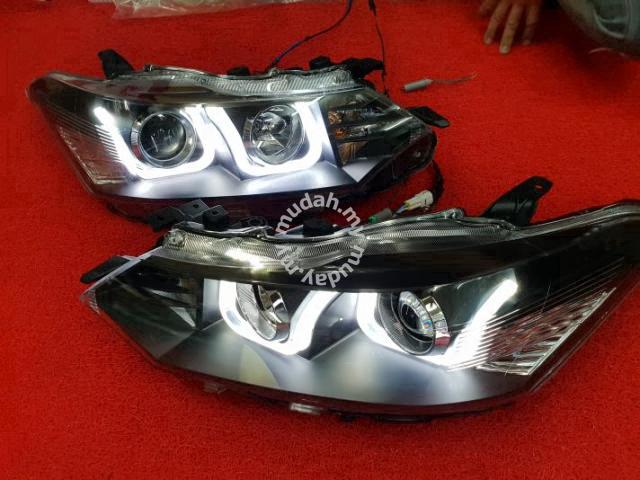 Toyota vios led projector head lamp light lights 4 - Car Accessories ...