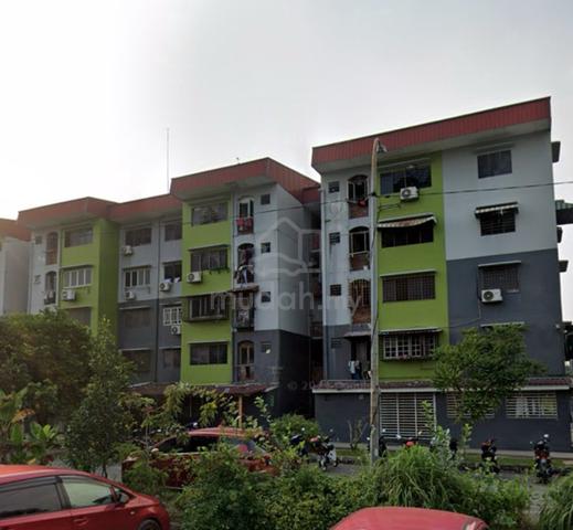 Flat for Sale, 2 Bedroom, 750 sq.ft, Flat PKNS Seksyen 24 Shah Alam ...